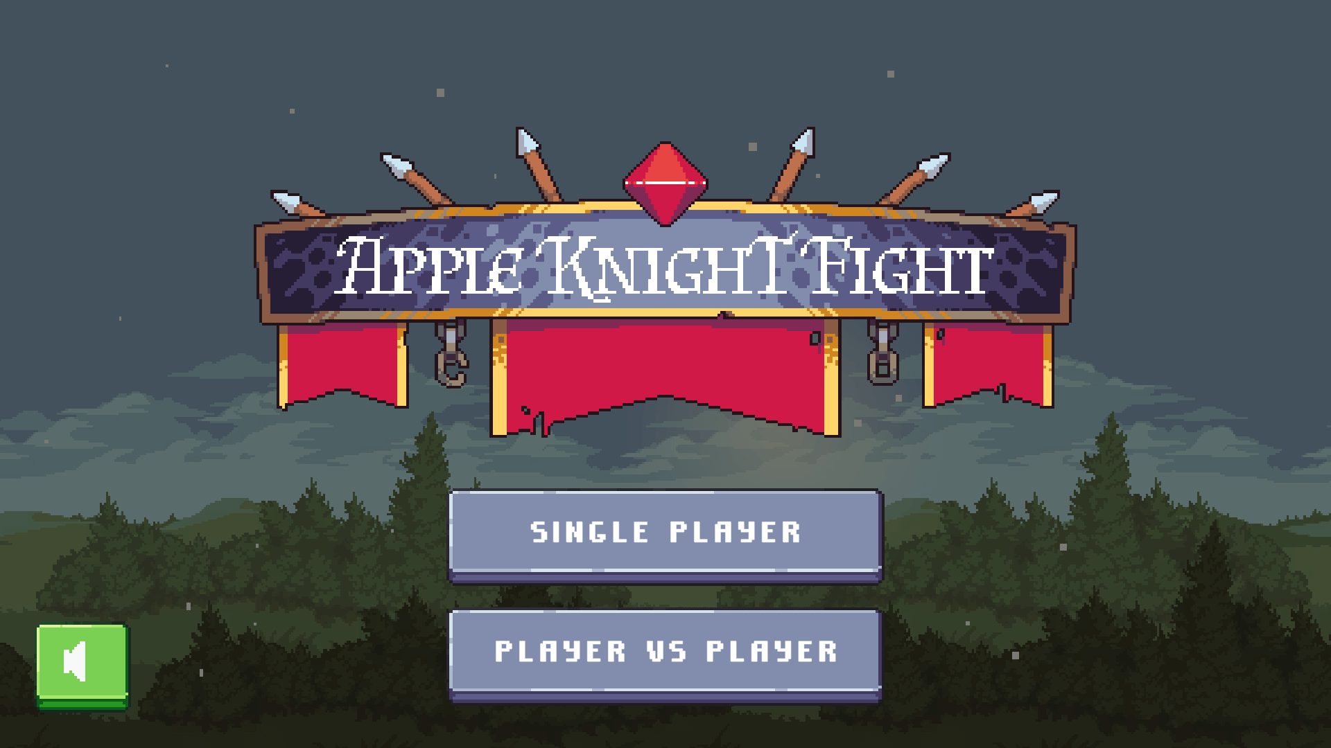 Apple Knight: Fight – 2-Player Action Platformer Game