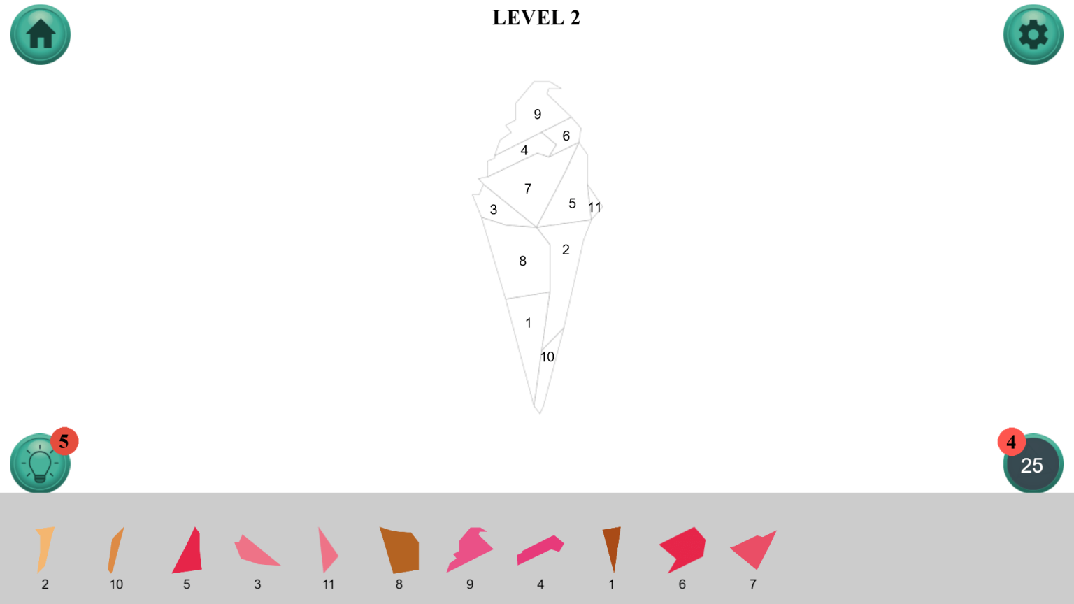 Polygon Master – Relaxing Puzzle Game With Creative Polygon Challenges
