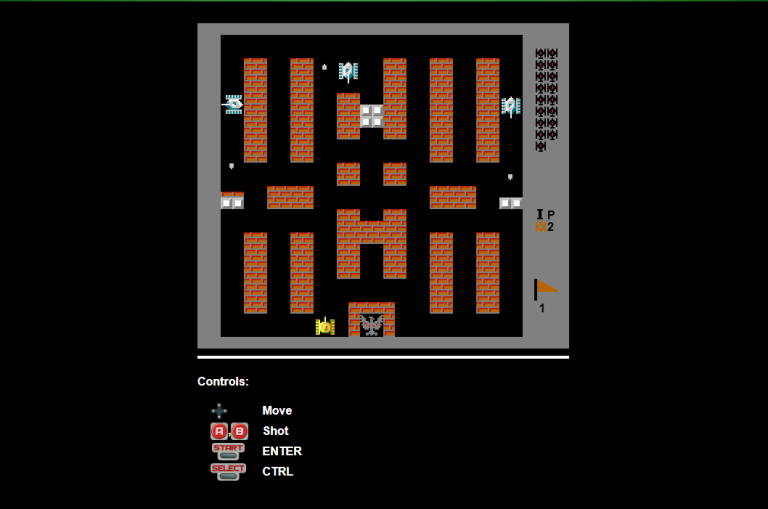 Battle City Online: Play The Classic Tank Game Free