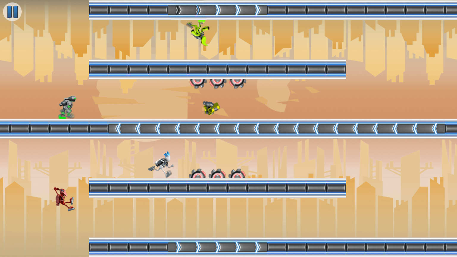 Play G-Switch 3 Online – Gravity-Defying Running Game
