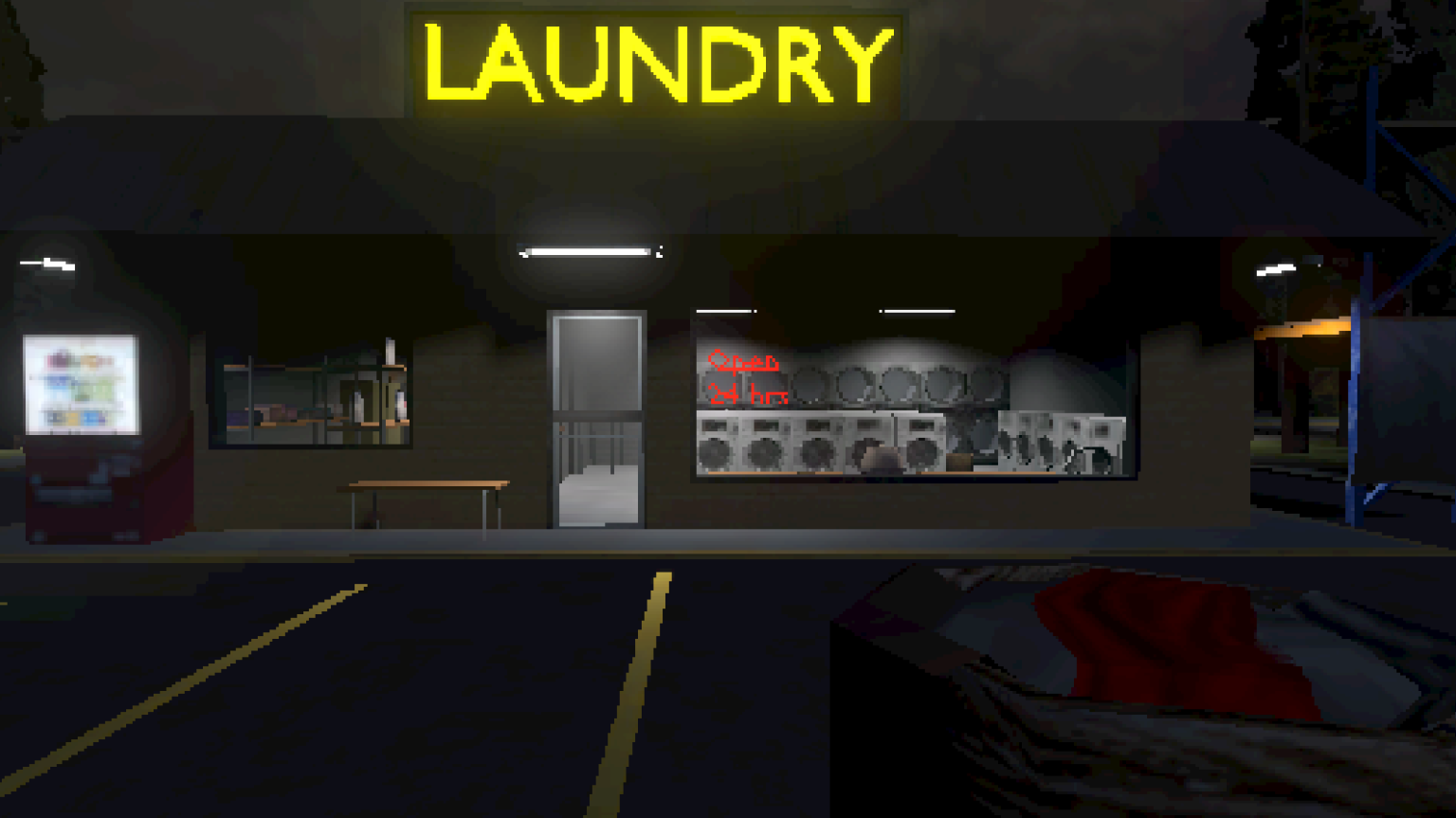 Play Late Laundry – Creepy Night At The Laundromat
