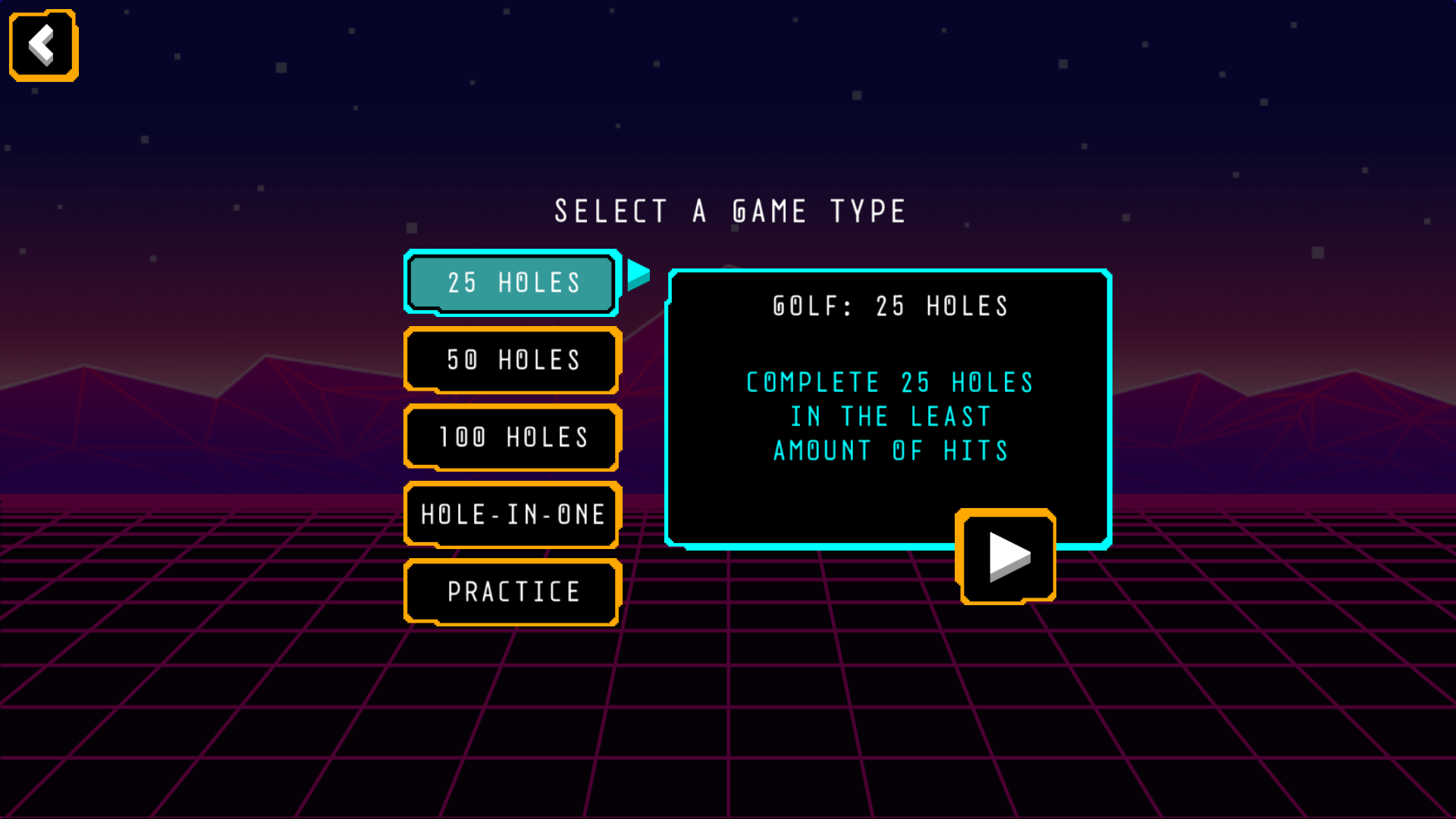 Arcade Golf Neon – Master The Art Of Glowing Precision