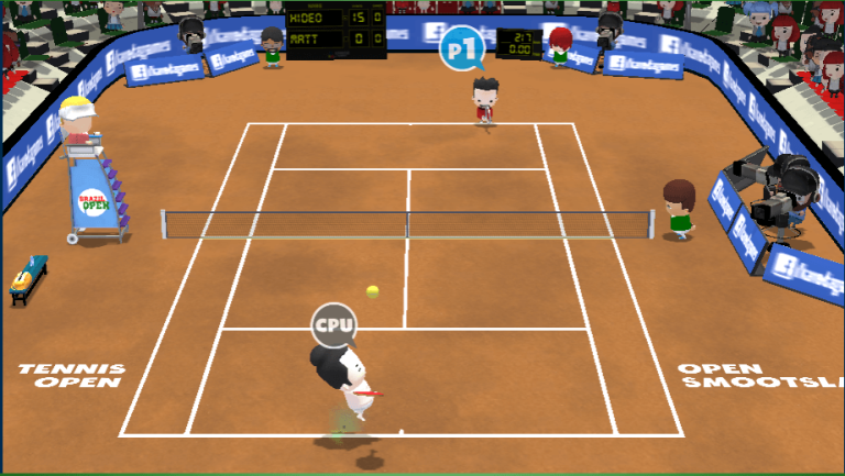 Play Smoots Tennis First Serve Online – Fun Tennis Game